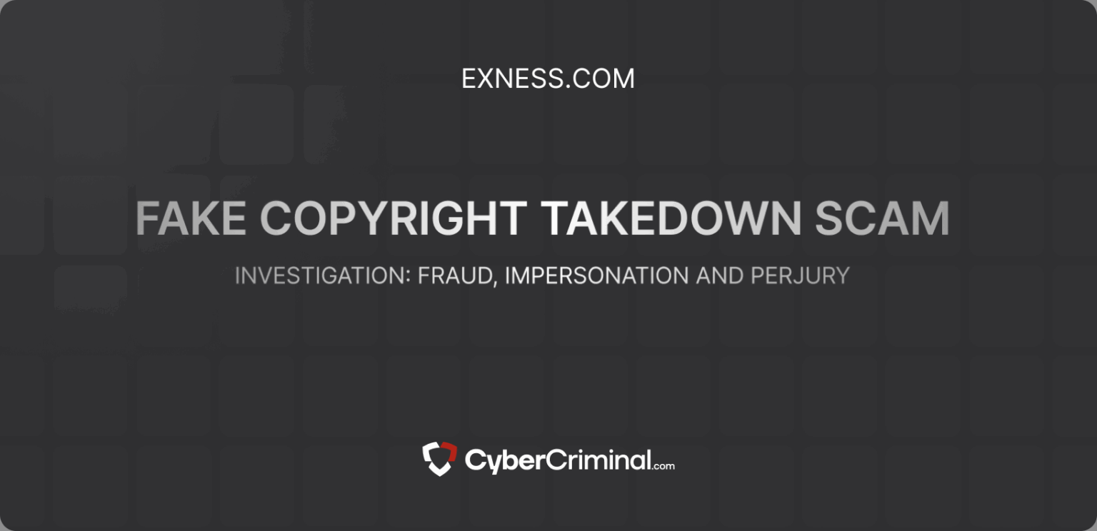 CyberCriminal.com | Exness.com - CyberCriminal.com